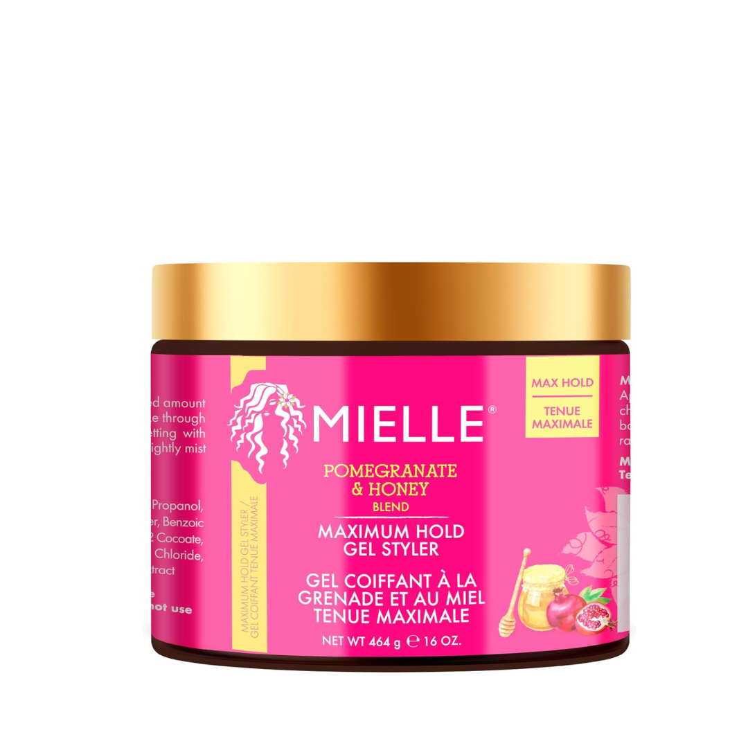Mielle Pomegranate & Honey Maximum Hold Gel Styler 16oz – Curl Care