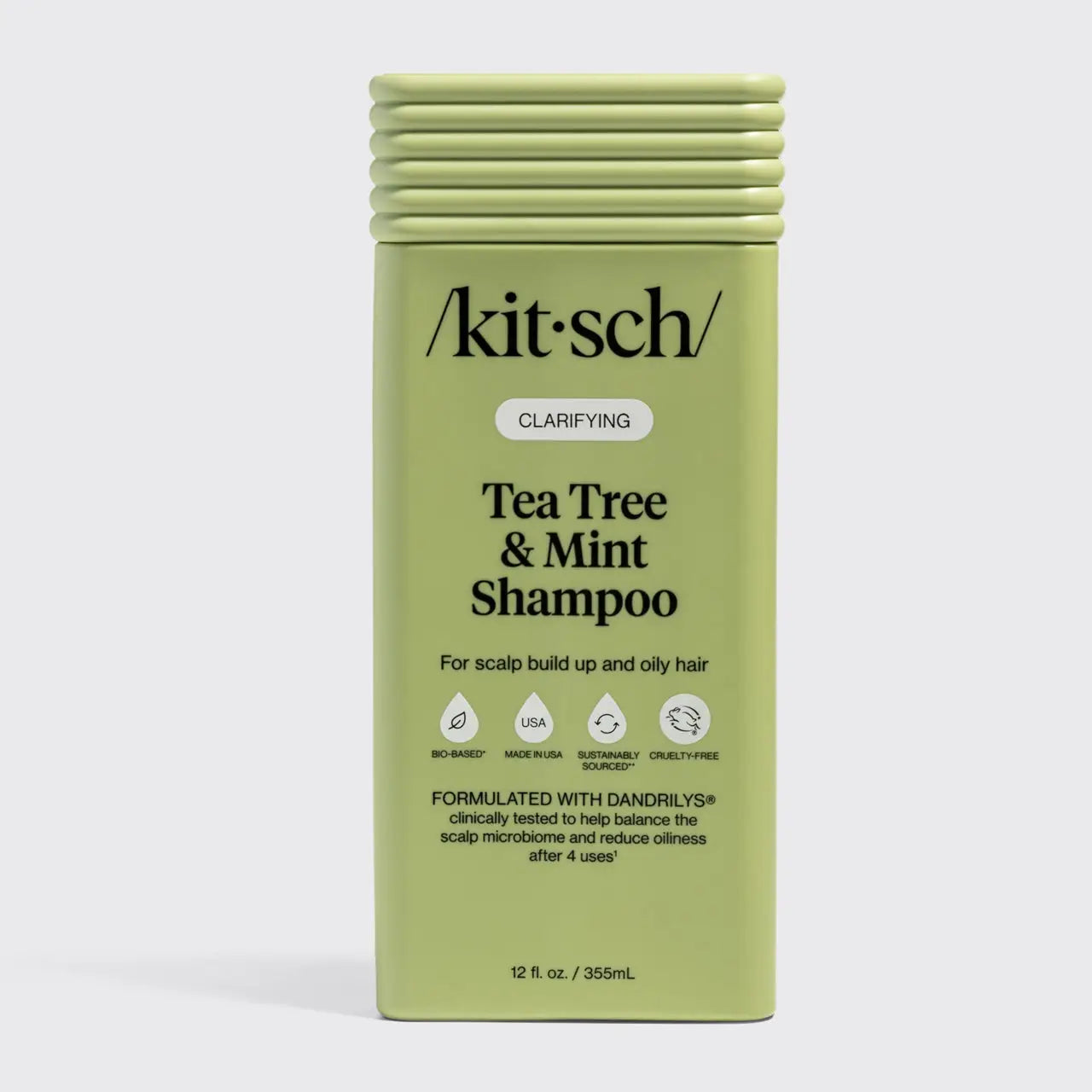 Kitsch Clarifying Tea Tree & Mint Shampoo 12oz – Curl Care