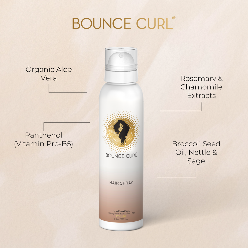 Bounce Curl Hair Spray - Available at Curl Care – Curl Care